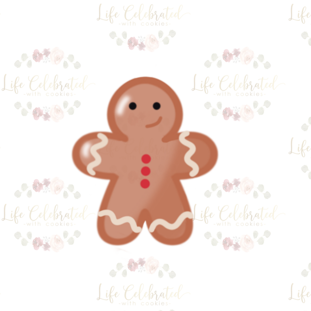 Gingerbread Man Cookie Cutter – LCWCookieCutters